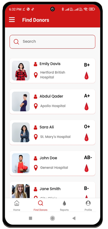 DonorConnect -Blood Donation | Find Blood Donor | Patient & Donor Connector iOS/Android App ...
